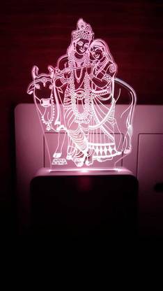 Kotak "LORD KRISHNA" ACRYLIC NIGHT LAMP Night Lamp Price in India - Buy ...
