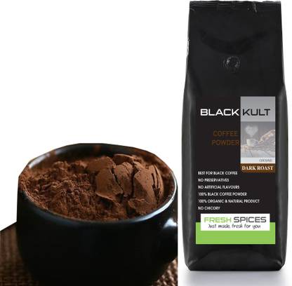 Fresh Spices Black Coffee Powder (500g), Kerala Kappi Podi, 0% Chicory ...