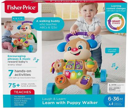 FISHER PRICE FHY95 Laugh & Learn Smart Stages With Sis Walker - FHY95 ...