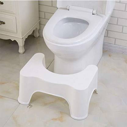Aj Creation Plastic Toilet Foot Supporter Stool for Western Toilet ...