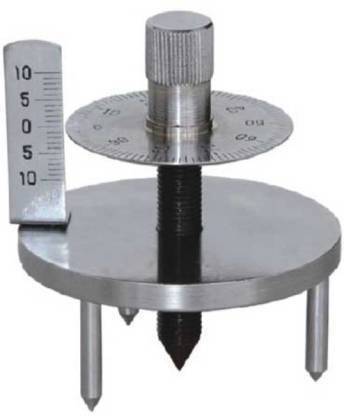 the first lab spherometer double disc brass nickel coating measuring ...