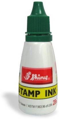 SHINY S-65 Green Ink Stamp Pad Ink Price in India - Buy SHINY S-65 ...