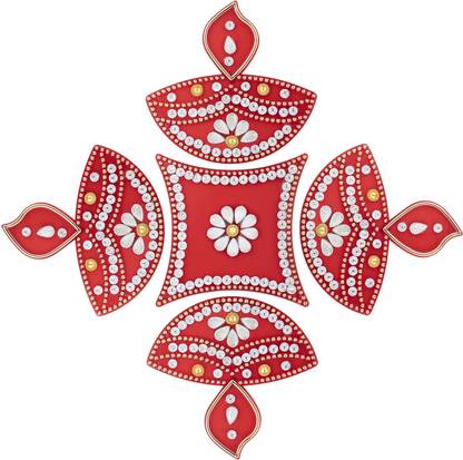 Icrafts IC-304-RED Rangoli Stencil Price in India - Buy Icrafts IC-304 ...