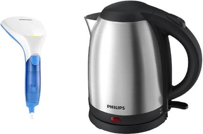 PHILIPS GC300 + HD9306/06 1000 W Garment Steamer Price in India - Buy ...