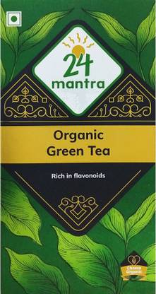 24 Mantra Organic Green Tea Powder Green Tea Box Price in India - Buy ...