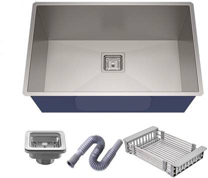 Caisson 24" X 18" X 10" 304 GRADE HANDMADE Stainless Vessel Sink (MATT ...