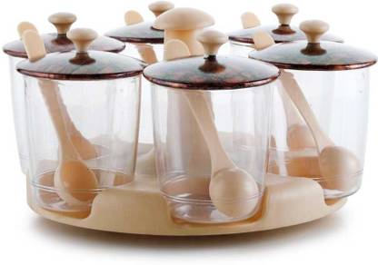 Metrolife Multipurpose Revolving/Rotating Pickle Stand | Achar Jar Set ...