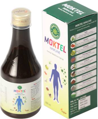 moktel IMMUNE HERBAL SYRUP 200ml Price in India - Buy moktel IMMUNE ...