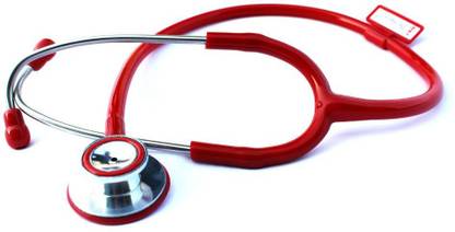 Dr. Head Excel Care Stethoscope for Students Medical And Doctors Red ...