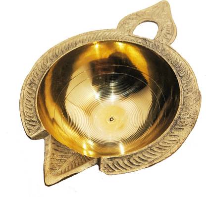 The Pital Store Brass Diya, Large Diya(Weight: 90 Gram), Akhand Diya ...