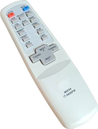 Axelleindia Compatible Model No. IT-5400FM Home Theater Remote For ...