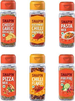 Snapin Cheesy Garlic Bread Mix, Kashmiri Chilli Paprika, Pasta Mix ...