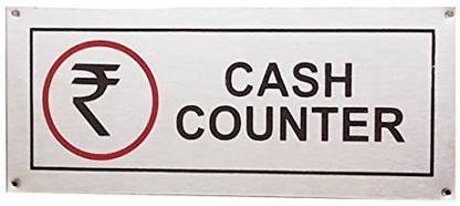 Lakshya Signages Cash Counter Signage Board Emergency Sign Price in ...