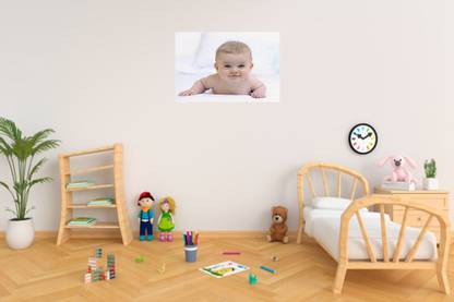 Smiling Baby Boy Sticker Poster|Little Baby Wall Sticker | Interior ...