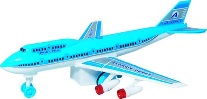 Dolfin Sky Blue Boeing 747 Airways Friction Power Toy for Kids - Sky ...