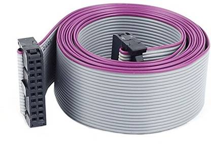 e4u 20 Pin FRC Cable With Female To Female 2.54mm Pitch Connector 96 ...