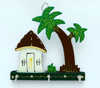 Serendipity Tree Key Holder Small Wood Key Holder Price in India - Buy ...