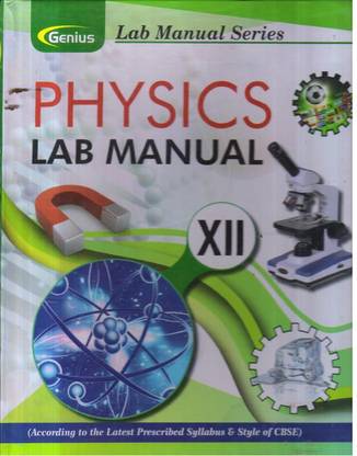 Genius Physics Lab Manual Class -Xii: Buy Genius Physics Lab Manual ...