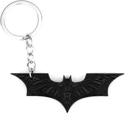 RainSound Batman Superhero Wing Metal Black Key Chain Price in India ...