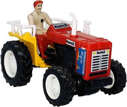 Gift Box 1 Small Size Plastic Made Indian Miniature Model Mini Tractor ...
