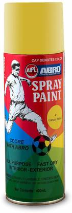 Urban home care Canary Yellow Spray Paint 400 ml Price in India - Buy ...