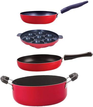 NIRLON Non-Stick Coated Cookware Set Price in India - Buy NIRLON Non ...