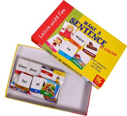 Toyvala Productive Educational MAKE A SENTENCE IN ENGLISH Learn To Make ...
