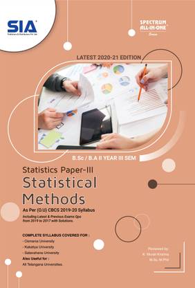 Statistical Methods (Statistics Paper-III) B.Sc II-Year III-Sem (As Per O.U CBCS 2019-20 ...