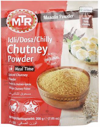 MTR Chilli Chutney Masala Powder 200g Price in India - Buy MTR Chilli ...