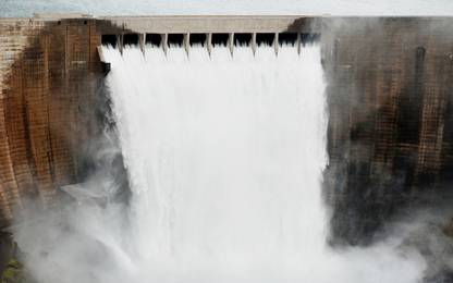 Nature Sticker Poster |Water Dam Poster|Waterfall Poster|Decorative ...