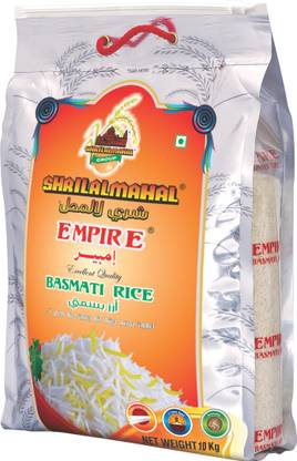 SHRI LAL MAHAL Empire Basmati Rice (Most Premium) (10 x 1 Kg) Basmati ...