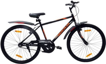 HERCULES RF 26 Black with Neon Orange Graphics 26 T Mountain/Hardtail ...