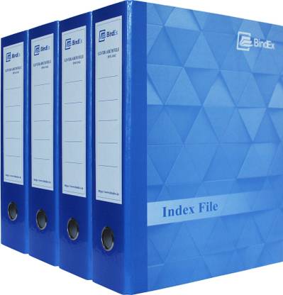 Flipkart.com | bindex Cardboard Office Lever Arch Box File Laminated 3D ...
