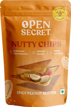 OPEN SECRET Spicy Peanut Butter Nutty Chips Chips Price in India - Buy ...