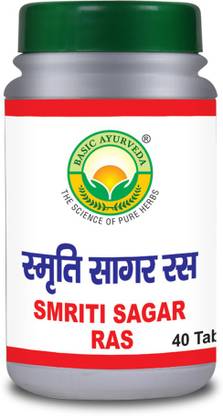 Basic Ayurveda Smriti Sagar Ras Price in India - Buy Basic Ayurveda ...
