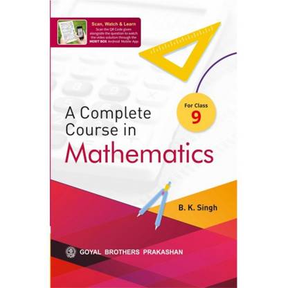 A Complete Course in Mathematics for Class 9: Buy A Complete Course in ...