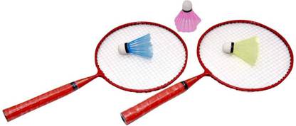 ASC Kids Racquet set with three Plastic Shuttles Badminton Kit - Buy ...