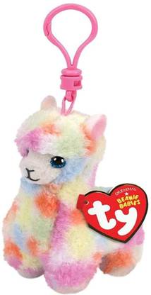 TY Toys Lola - Multicolor Llama Clip - 8 cm - Lola - Multicolor Llama ...