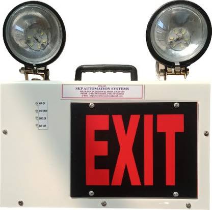 SKP AUTOMATION SYSTEMS LED MODEL_1_LC 4 hrs Flood Lamp Emergency Light ...