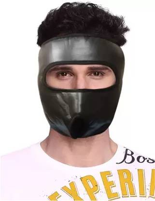 NIKROKZ Black Bike Face Mask for Men Price in India - Buy NIKROKZ Black ...