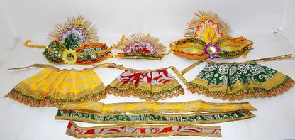 unique handicraft jagannath balaram maa subhadra dress Dress Price in ...