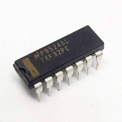 Ihc 74F32PC / 7432 Quad 2-input OR gate (pack of 5) by Indian Hobby ...