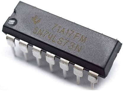 TechInfo SN74LS73N / 7473 DUAL JK NEGATIVE EDGE-TRIGGERED FLIP-FLOP IC ...