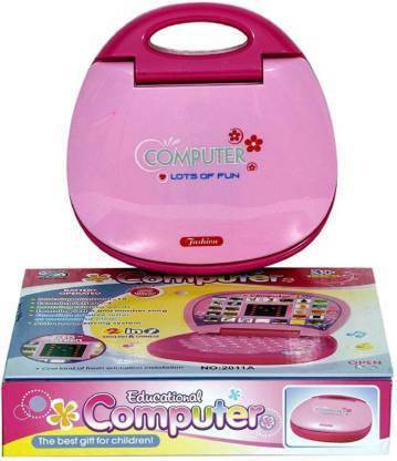 Risekart Computer Abc And 123 Learning Kids Laptop With LED Display ...