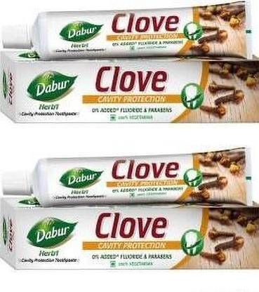 Dabur Herb'l Clove - Cavity Protection Toothpaste (200 g, Pack of 2 ...