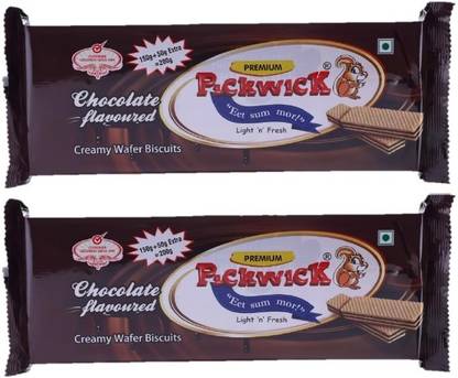 Pickwick Chocolate Flavoured Biscuits Wafers Price in India - Buy ...