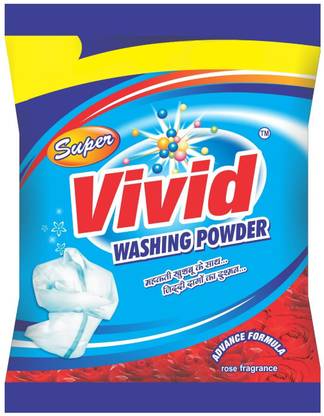 VIVID Super Washing Powder - 160 Gram (Set Of 5) Detergent Powder 800 g ...