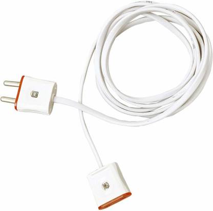 SSE Enterprise 2-Pin Flexible Male-Female Socket, Flat Wire, Extension ...