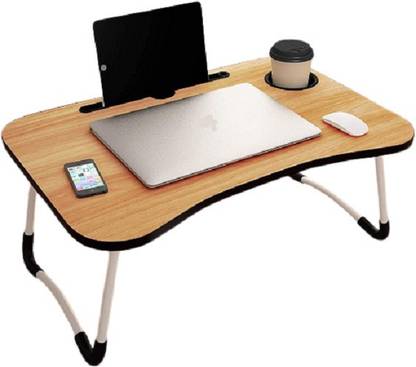 Breewell Wood Portable Laptop Table Price in India - Buy Breewell Wood ...