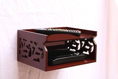 UNIQUE CRAFT HOUSE MDF Set Top Box Holder Wall Mount Setup Box Stand ...